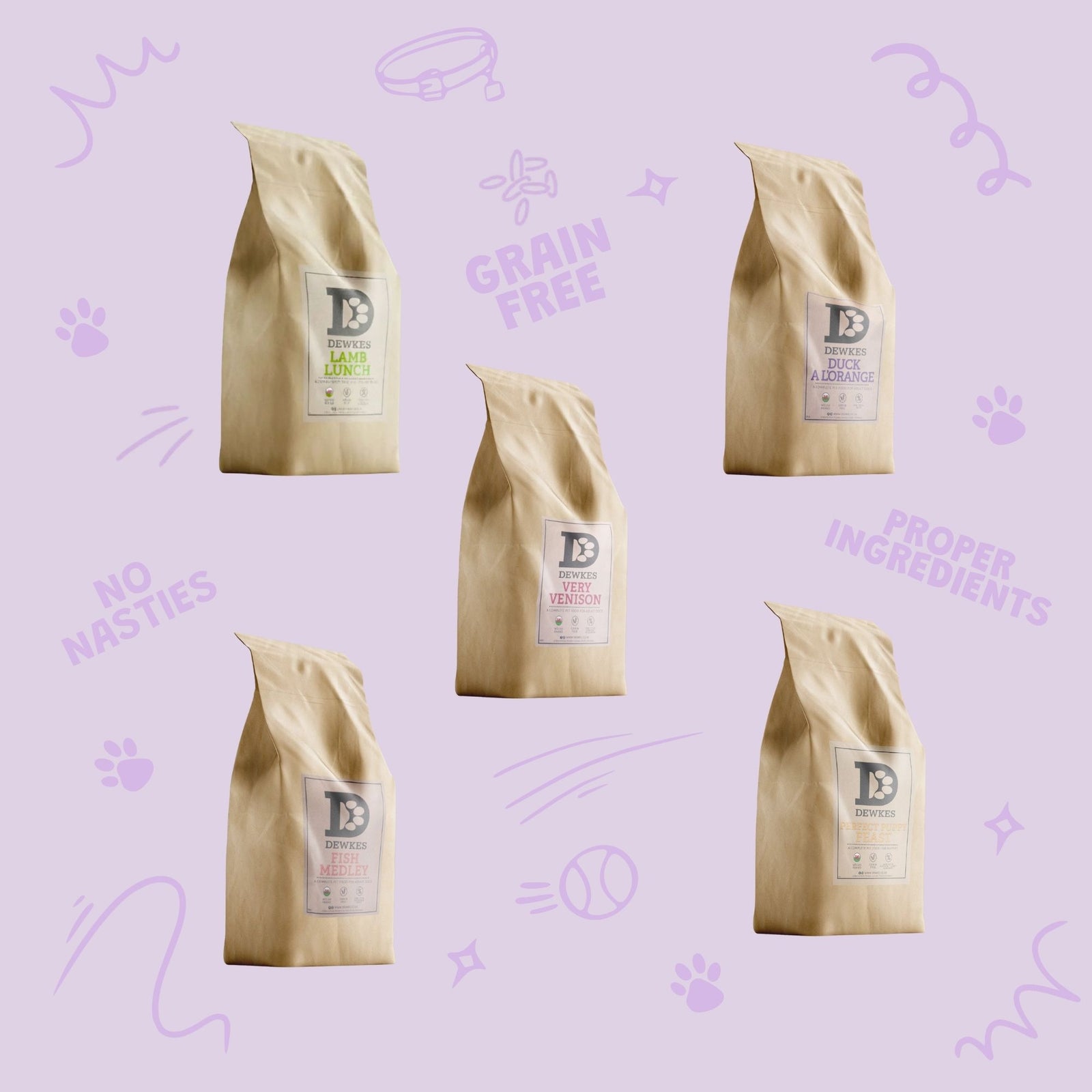Natural Dog Food & Treats | Dewkes